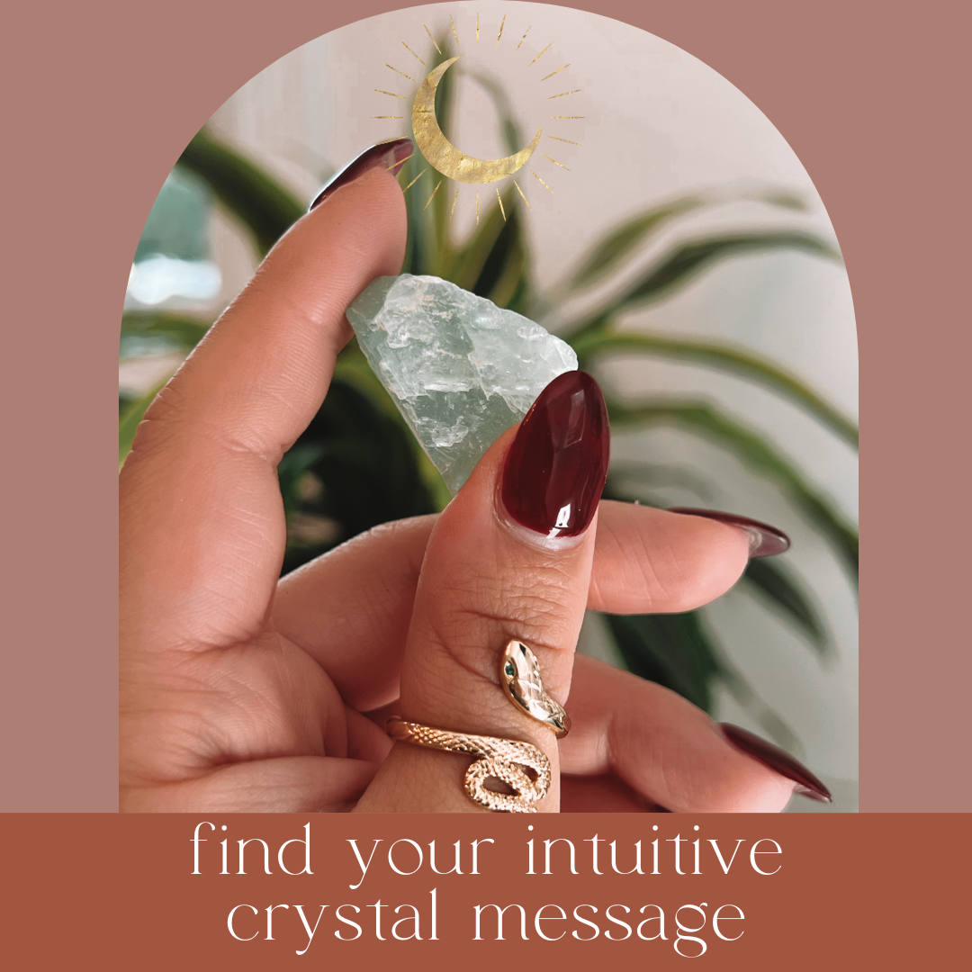 Find your crystal message – Terra Luna Sol